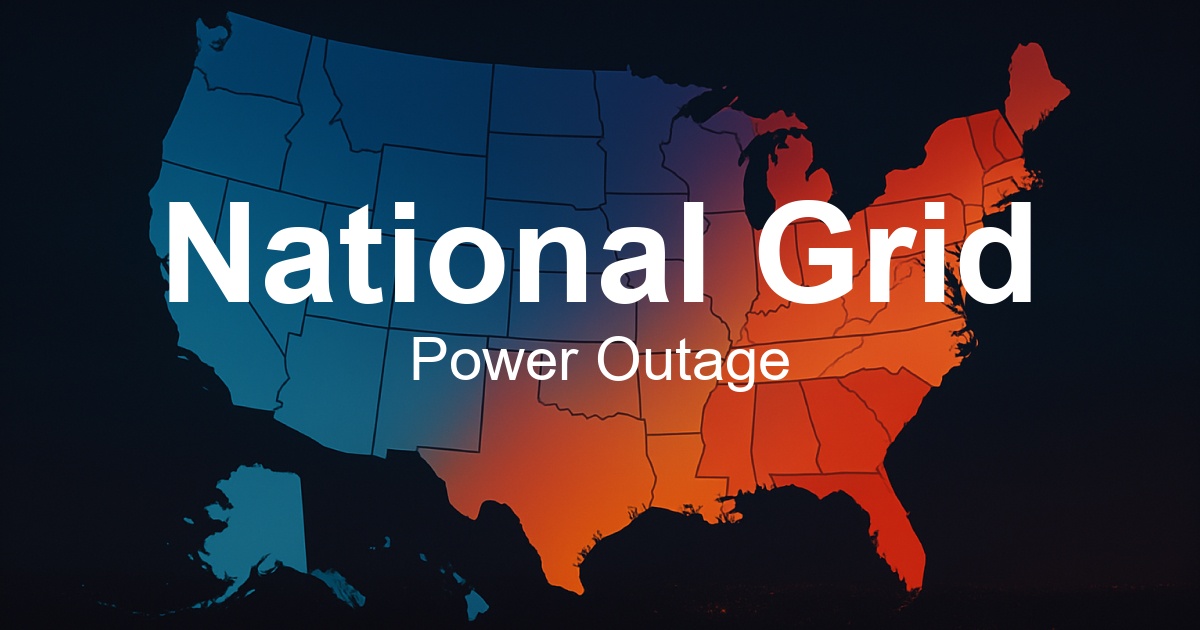 National Grid Power Outages - Live Outage Map & Current Status