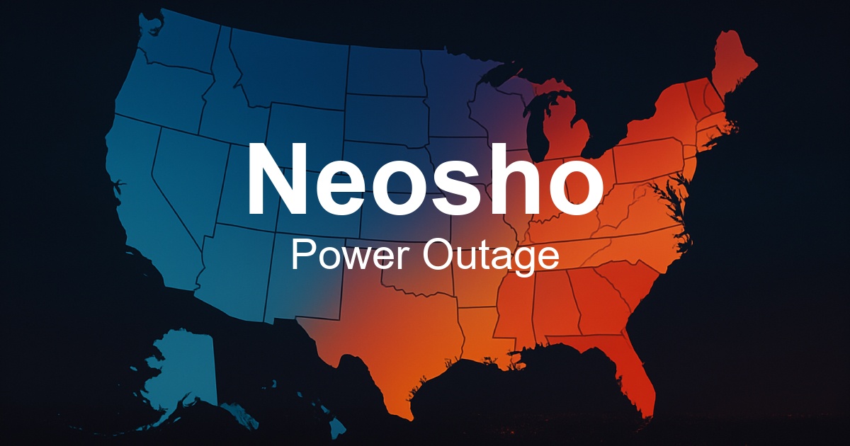 Neosho Power Outages - Live Outage Map & Current Status