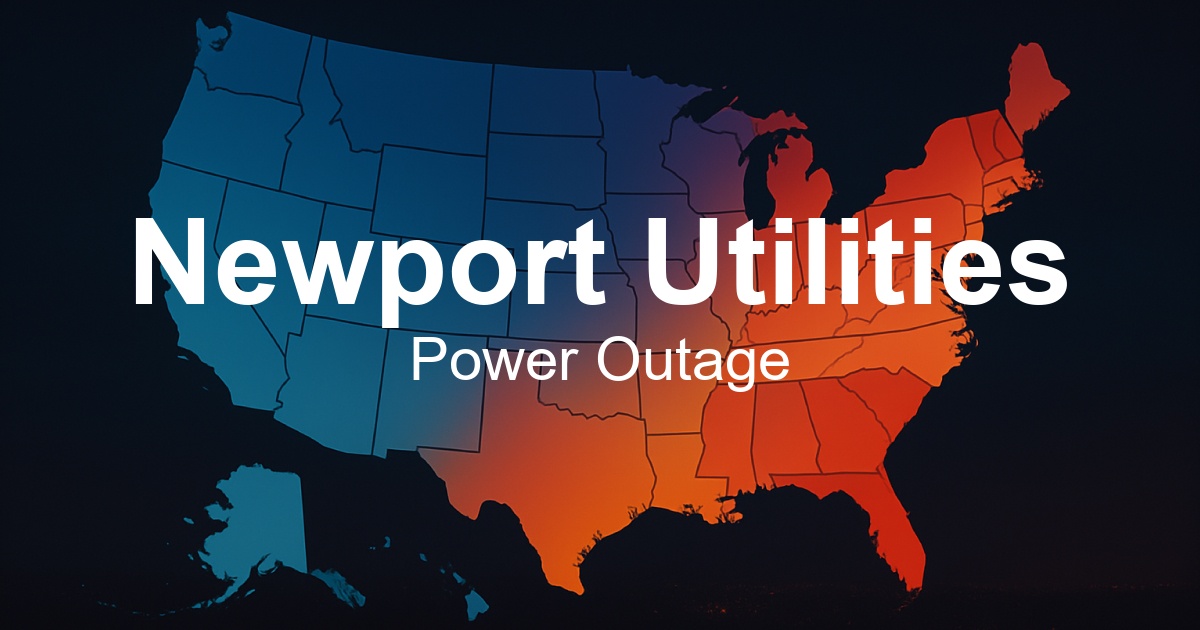 Newport Utilities Power Outages - Live Outage Map & Current Status