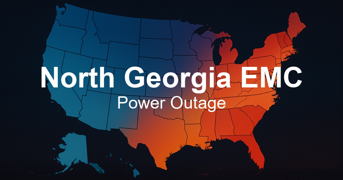 North Georgia EMC Power Outages - Live Outage Map & Current Status