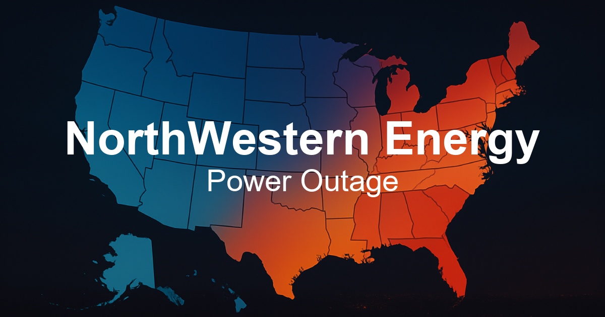 NorthWestern Energy Power Outages - Live Outage Map & Current Status