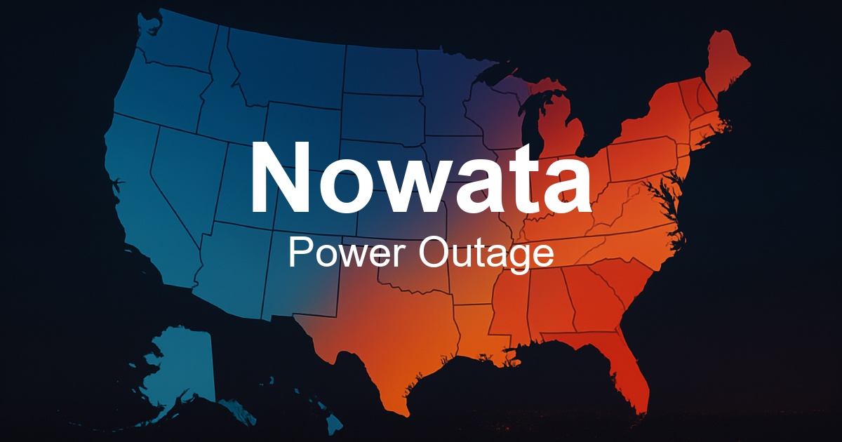 Nowata Power Outages - Live Outage Map & Current Status