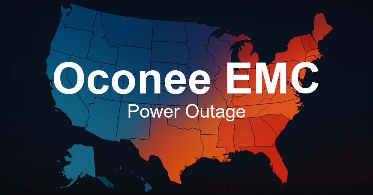 Oconee EMC Power Outages - Live Outage Map & Current Status