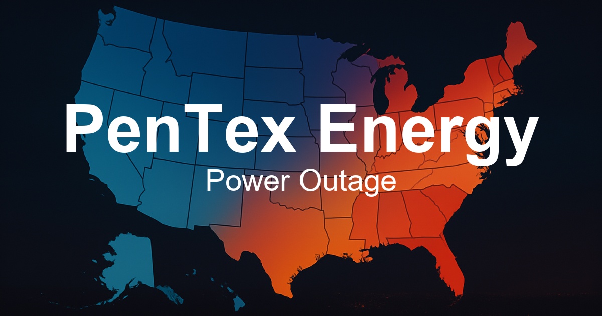 PenTex Energy Power Outages - Live Outage Map & Current Status