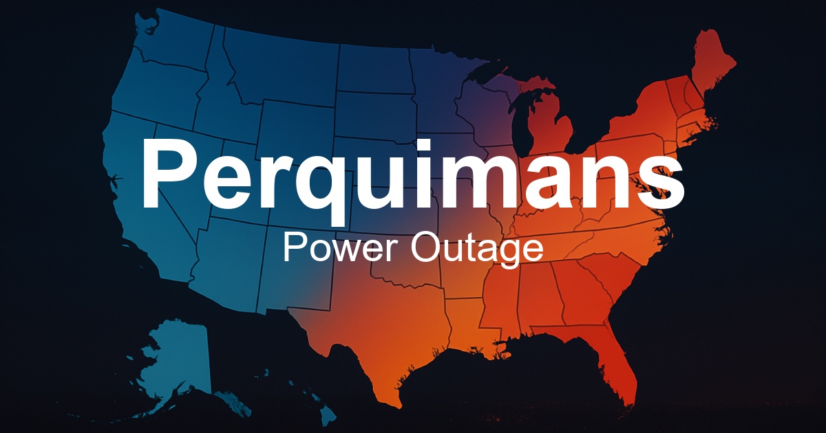 Perquimans Power Outages - Live Outage Map & Current Status