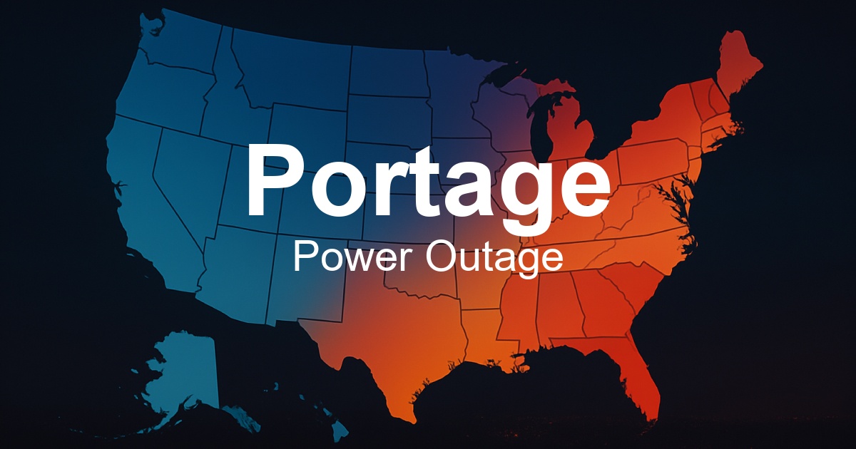 Portage Power Outages - Live Outage Map & Current Status