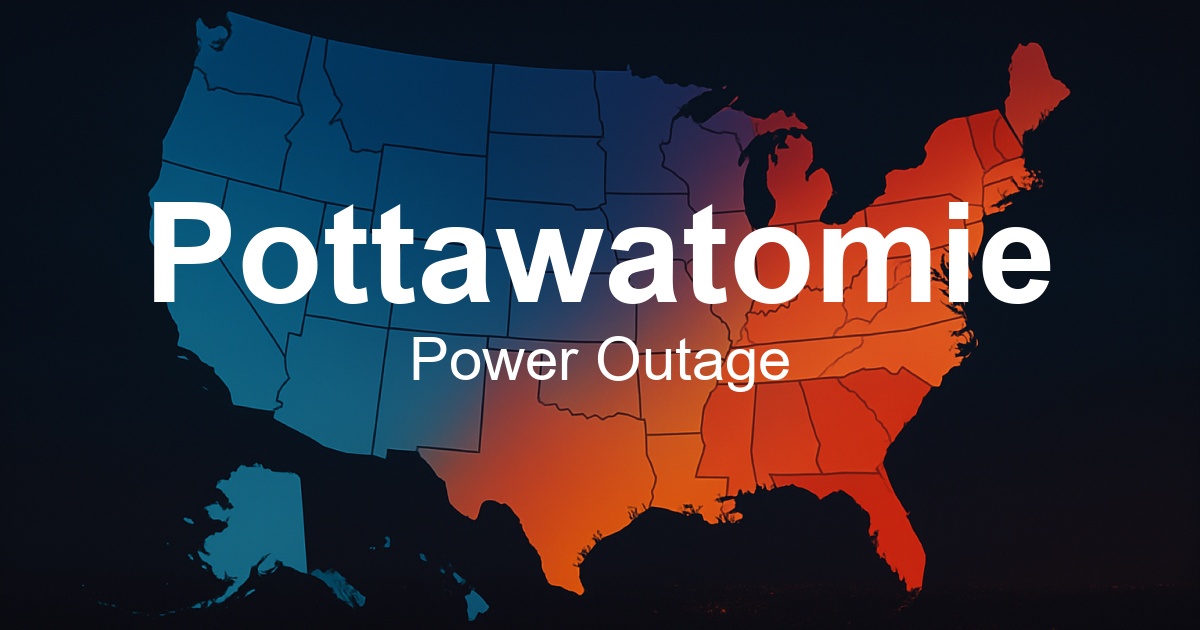 Pottawatomie Power Outages - Live Outage Map & Current Status