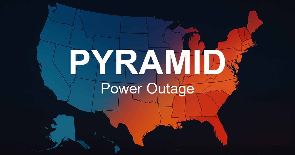 PYRAMID Power Outages - Live Outage Map & Current Status