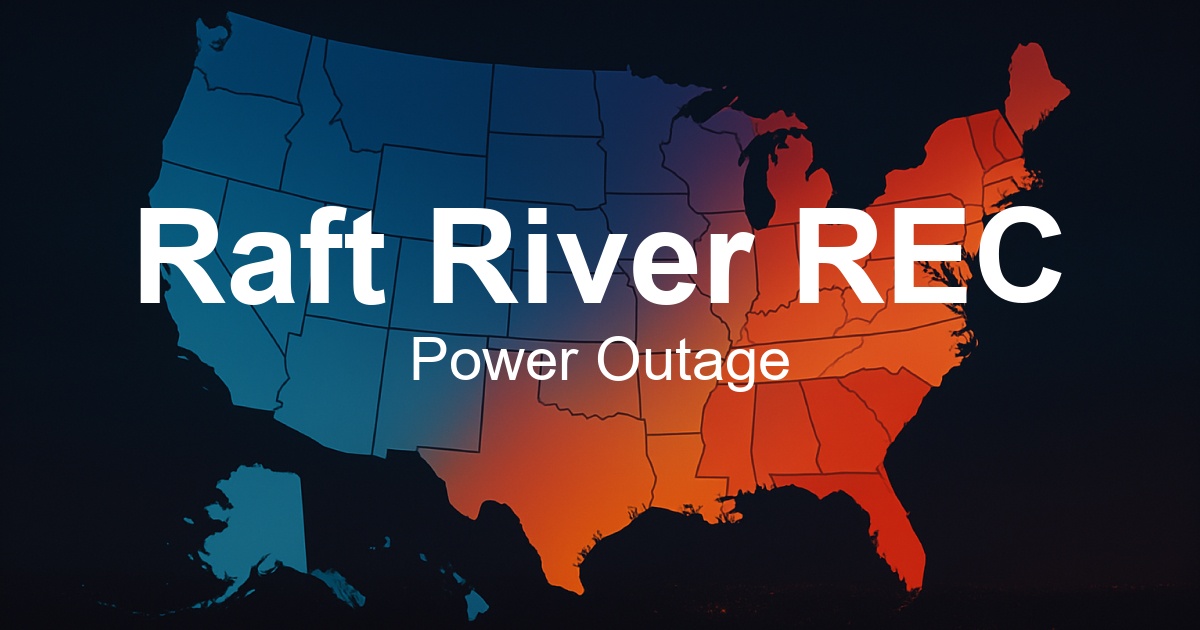 Raft River REC Power Outages - Live Outage Map & Current Status