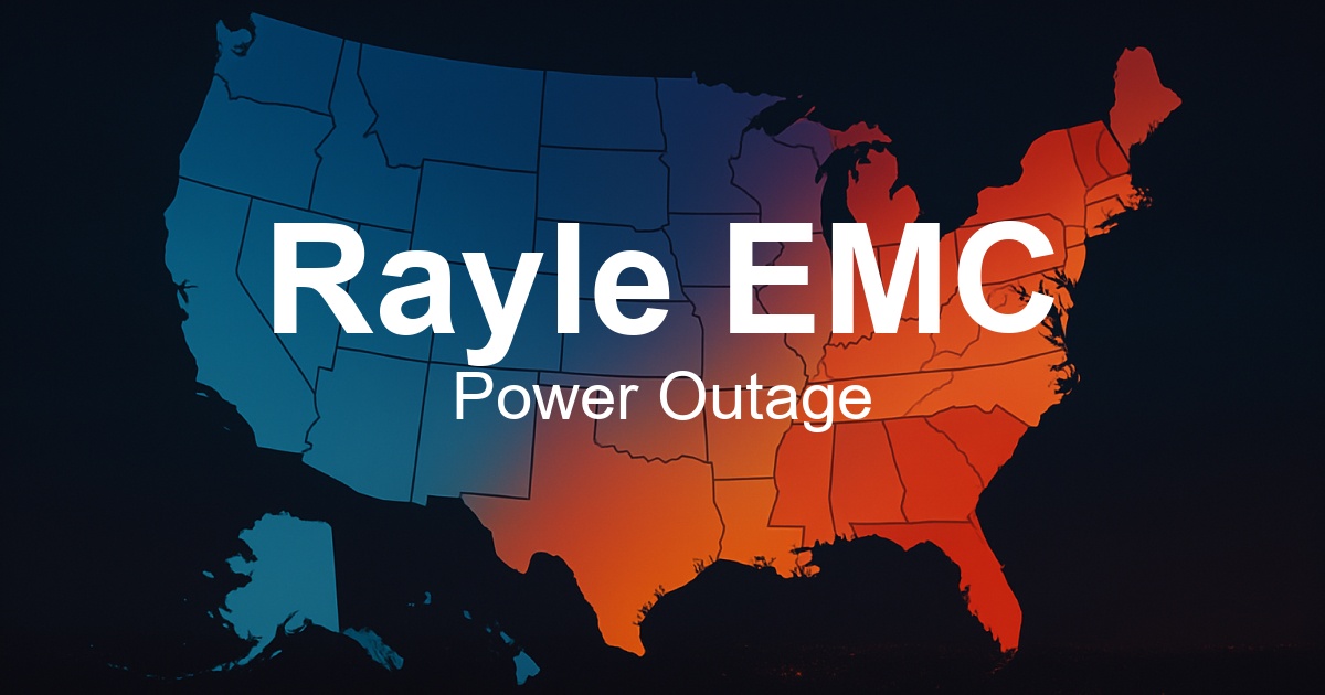 Rayle EMC Power Outages - Live Outage Map & Current Status