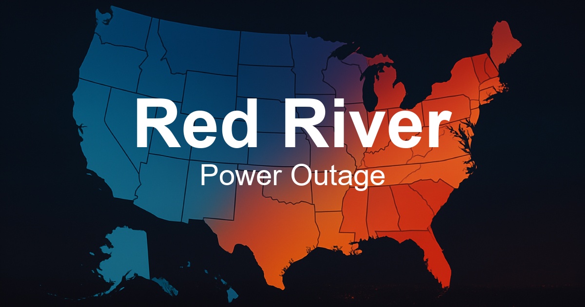 Red River Power Outages - Live Outage Map & Current Status