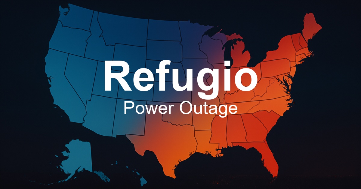 Refugio Power Outages - Live Outage Map & Current Status