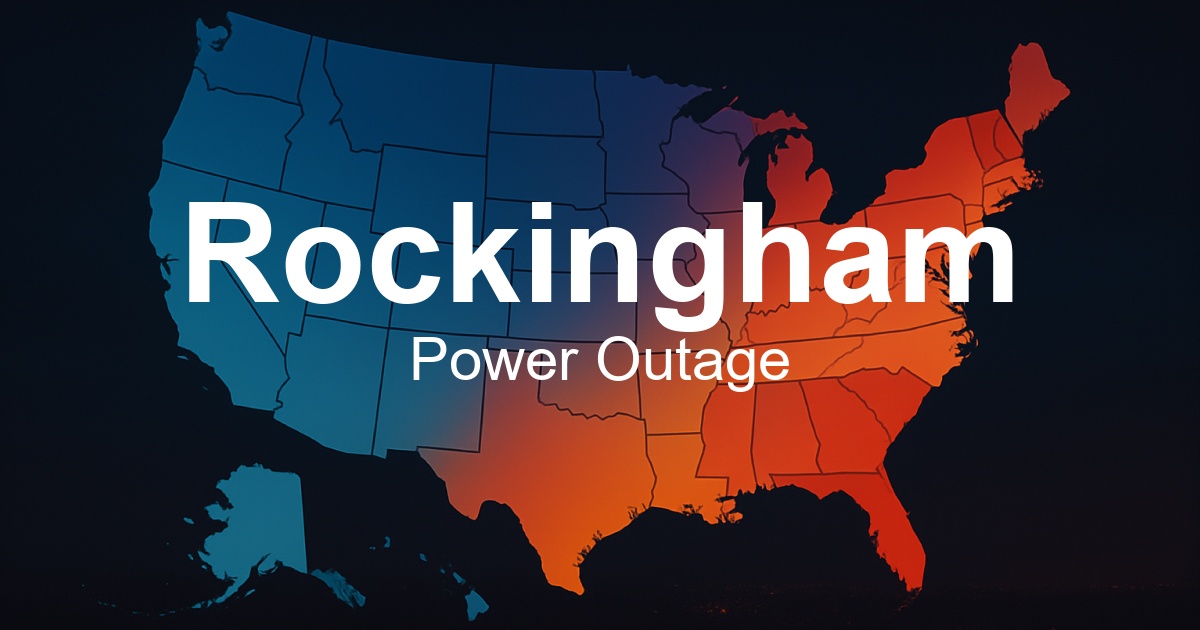 Rockingham Power Outages - Live Outage Map & Current Status