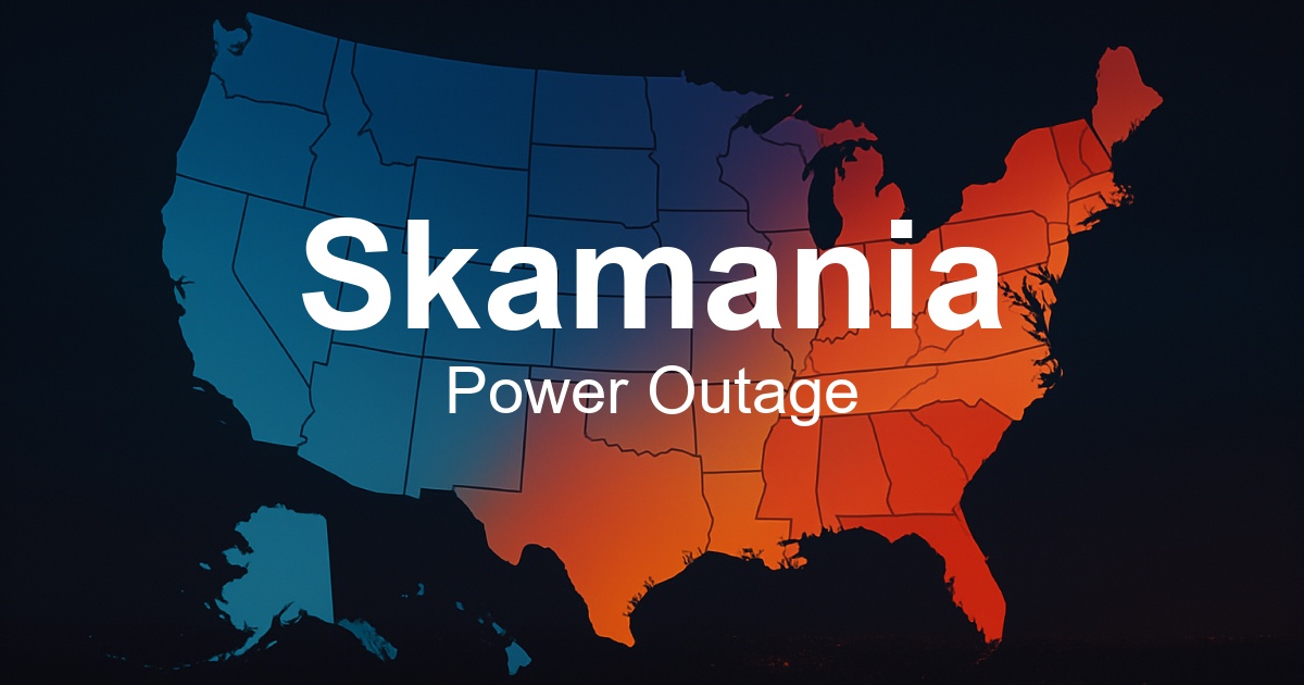 Skamania Power Outages - Live Outage Map & Current Status