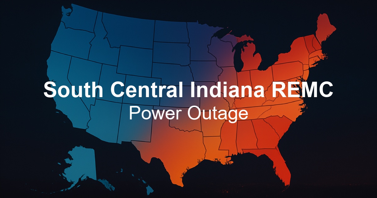 South Central Indiana REMC Power Outages - Live Outage Map & Current Status