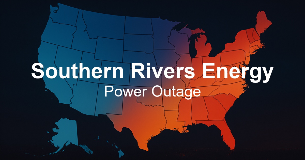 Southern Rivers Energy Power Outages - Live Outage Map & Current Status