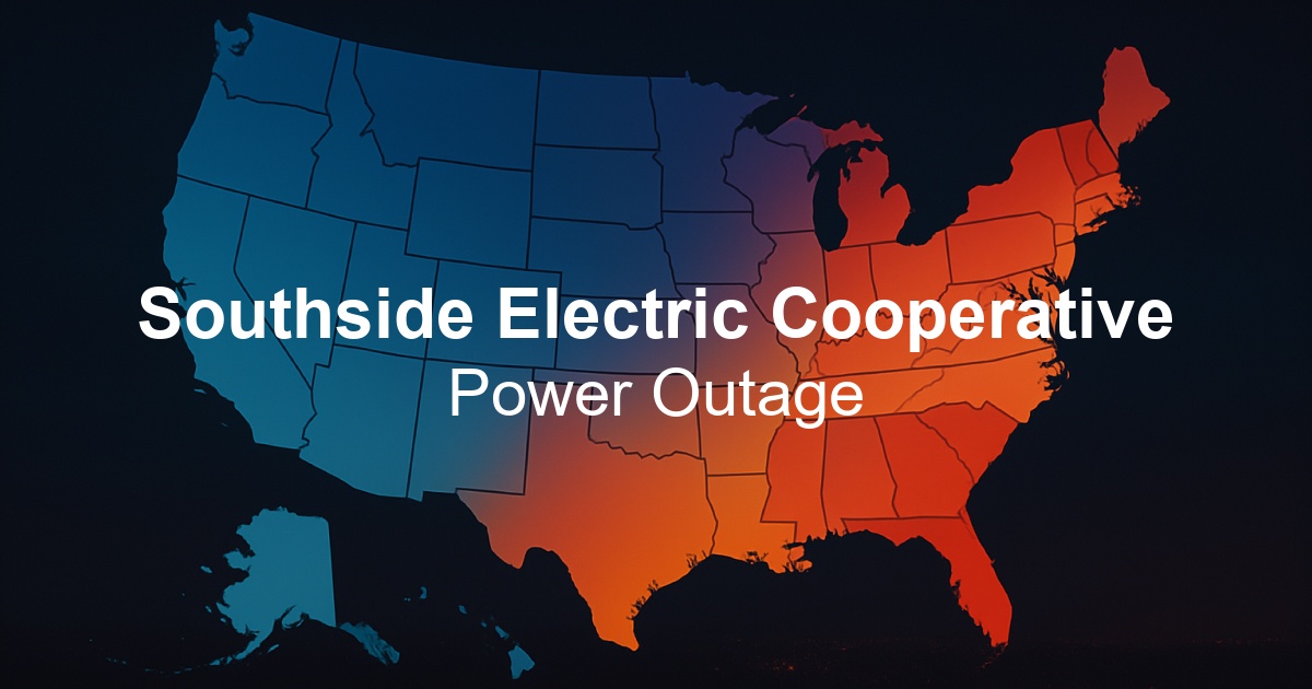 Southside Electric Cooperative Power Outages - Live Outage Map ...