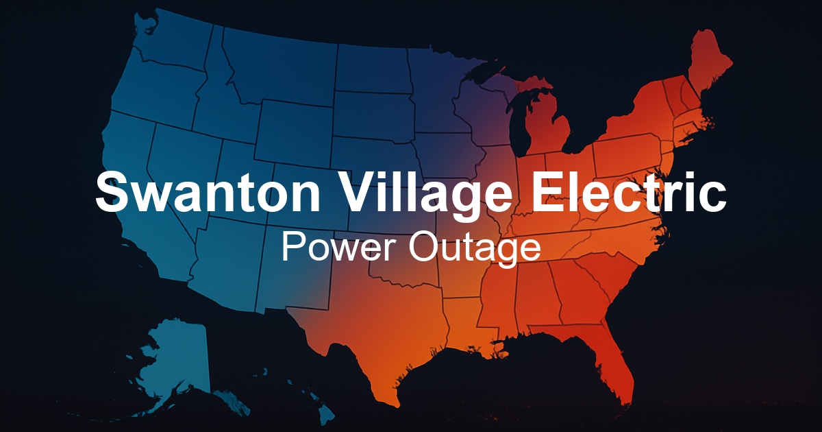 Swanton Village Electric Power Outages - Live Outage Map & Current Status