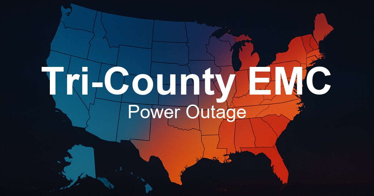 Tri-County EMC Power Outages - Live Outage Map & Current Status