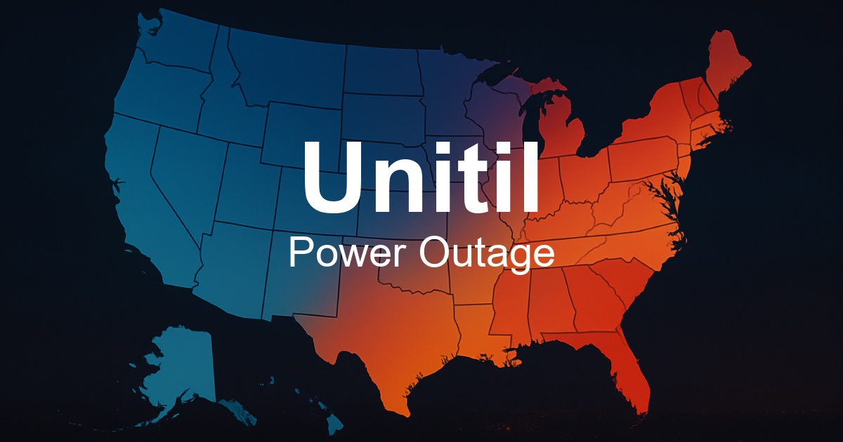 Unitil Power Outages - Live Outage Map & Current Status