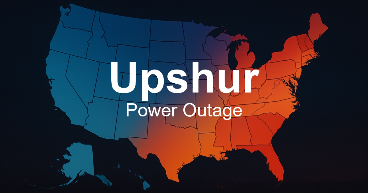 Upshur Power Outages - Live Outage Map & Current Status