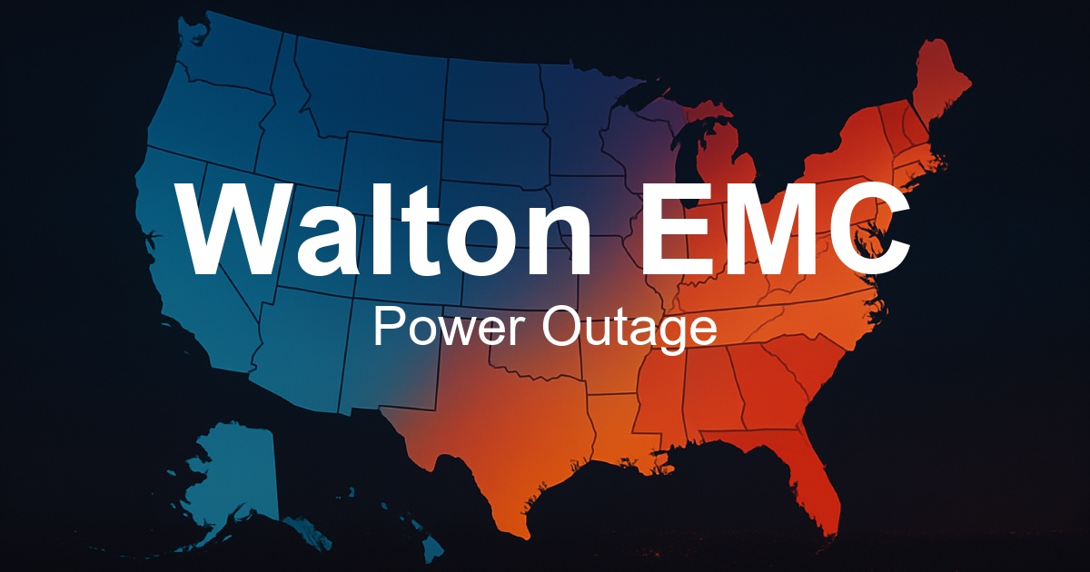 Walton EMC Power Outages - Live Outage Map & Current Status