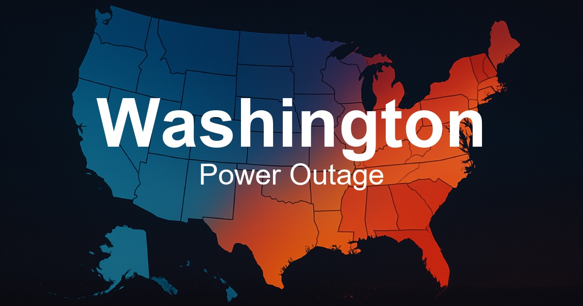 Washington Power Outages - Live Outage Map & Current Status