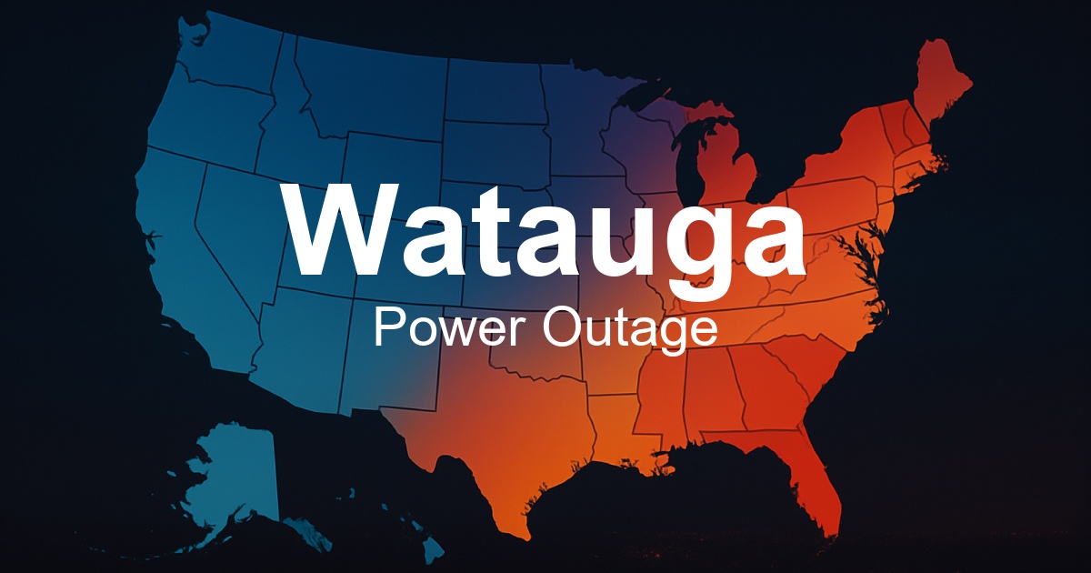Watauga Power Outages - Live Outage Map & Current Status