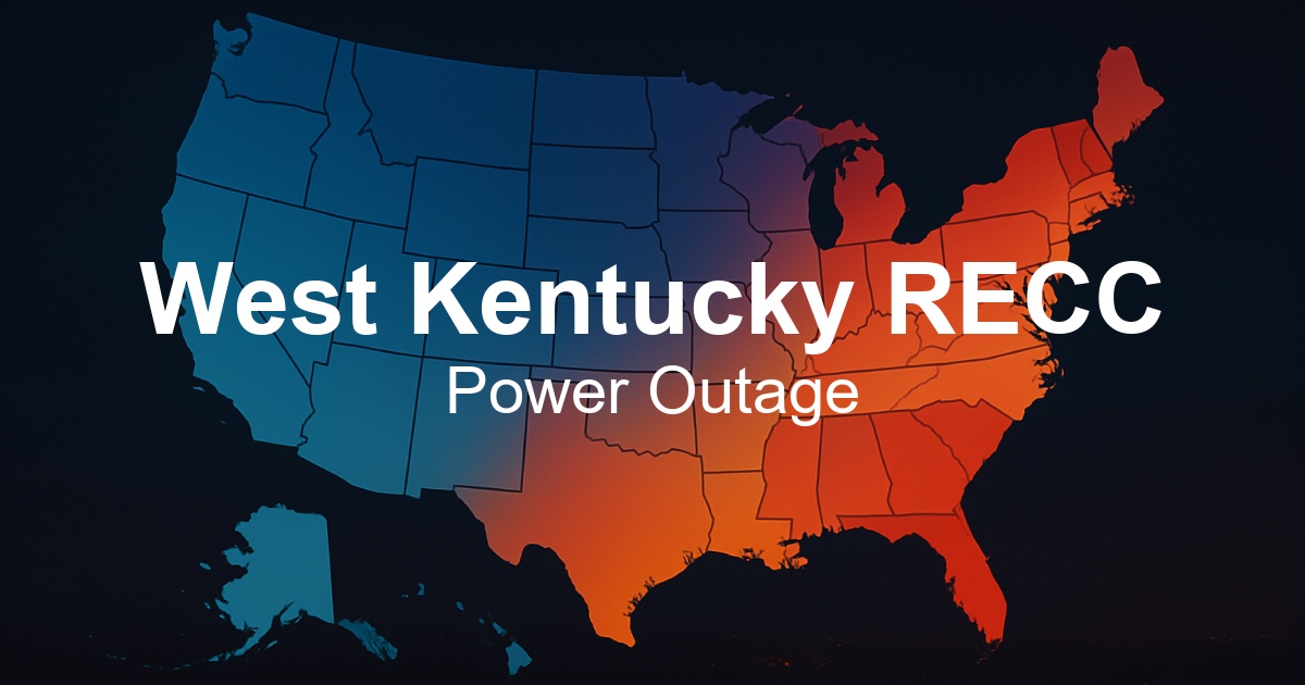 West Kentucky RECC Power Outages - Live Outage Map & Current Status