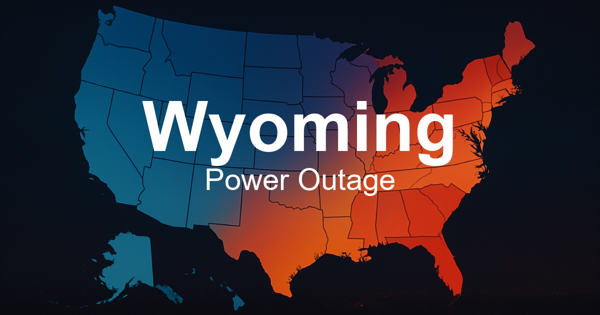 Wyoming Power Outages - Live Outage Map & Current Status