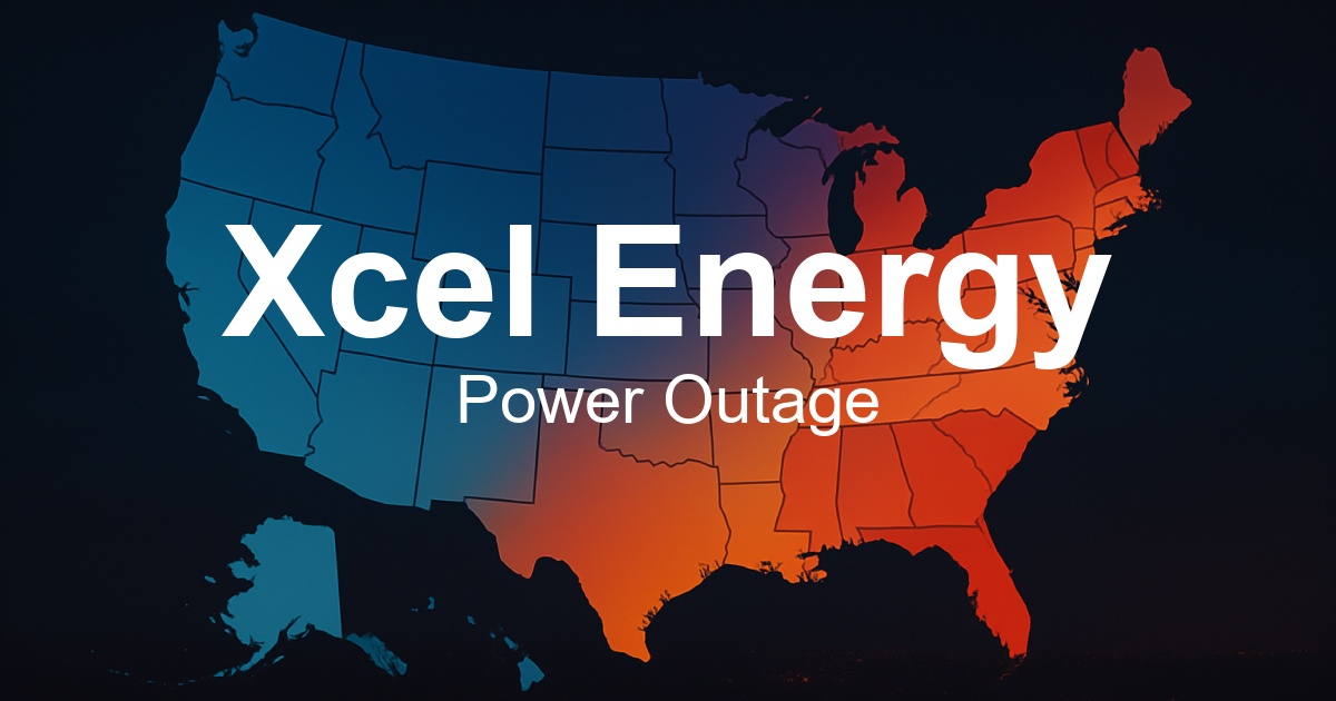 Xcel Energy Power Outages - Live Outage Map & Current Status